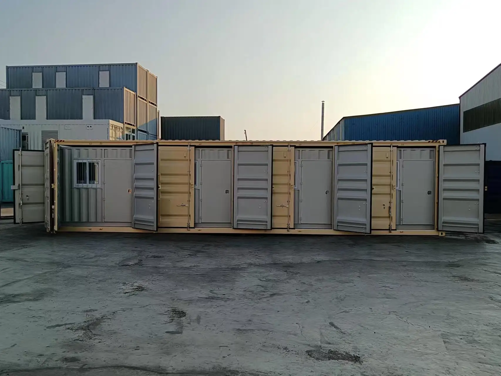 Rayfore 40hc Os Open Side With 4 Doors Standard Oversea Cargo Shipping ...