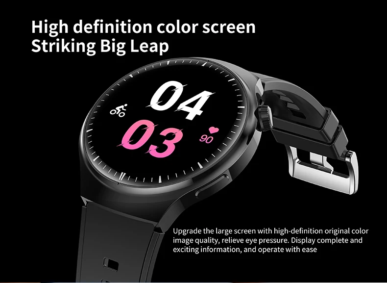 1.5inch HD Large Screen Android Smartwatch with Health Monitoring ...