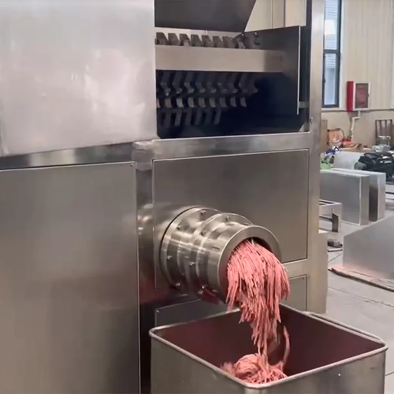 Industrial Portable Feed Chicken Bone and Meat Crusher