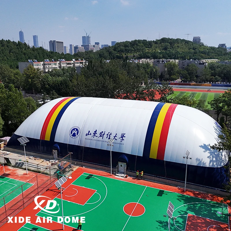 large inflatable air dome sport membrane structure sports arena ...