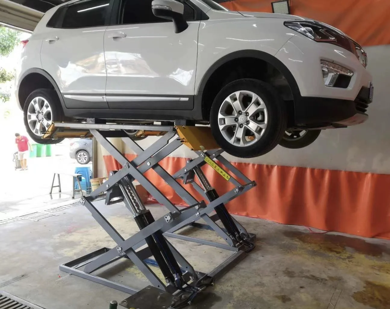 Movable Scissor Car Lift Hydraulic - CE Approved Lifter