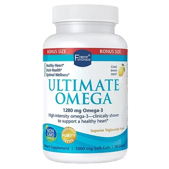 Ultimate Omega 90 Capsules Superior Triglyceride Fom Dietary Supplement ...