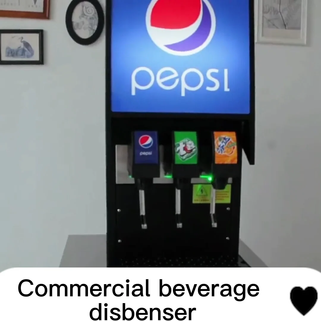 4 Outlets Beverage Dispenser Carbonated Drinks Self-service Cola Making ...