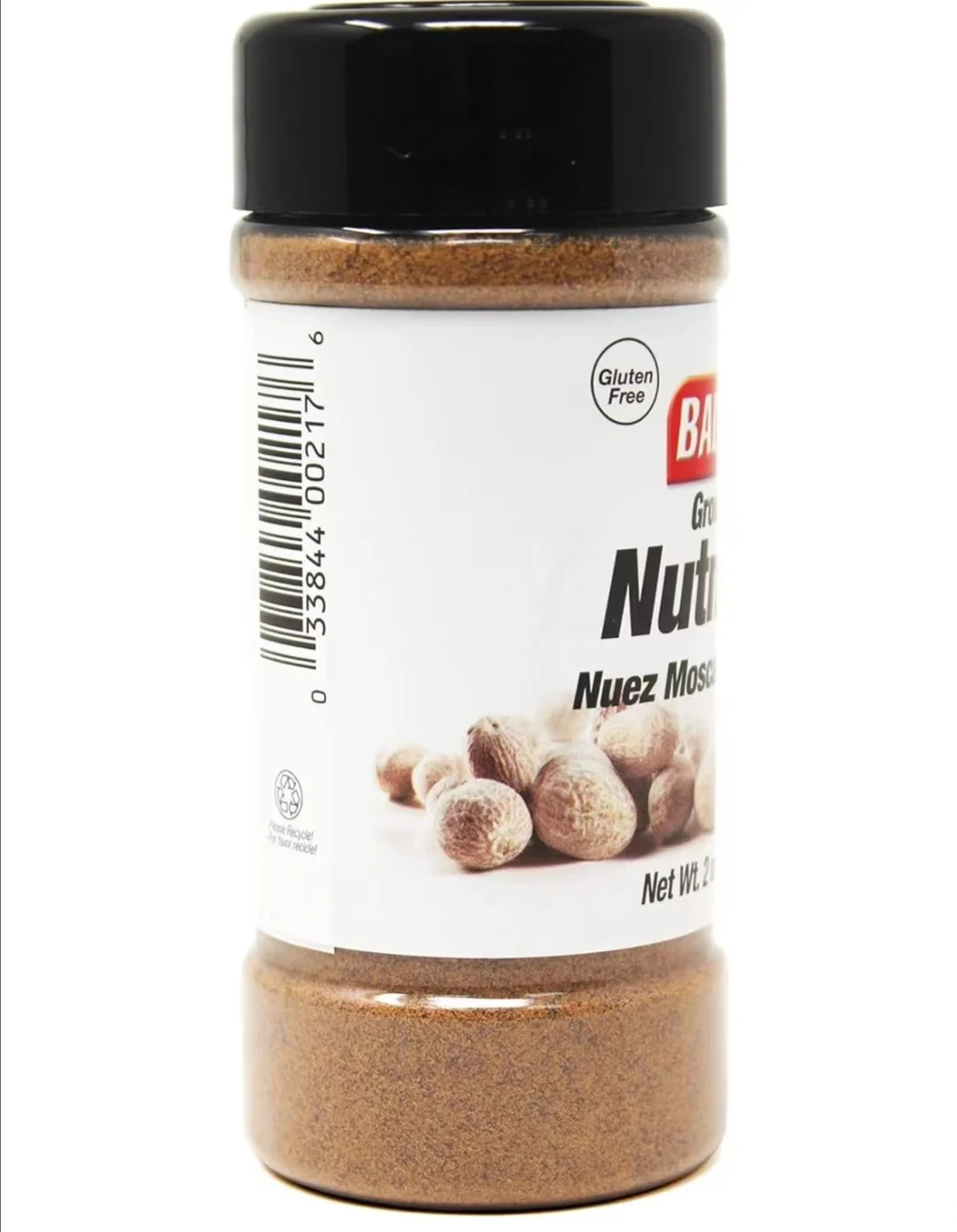 Canned Nutmeg Powder Label Custom Condiment Label Personalized Self ...