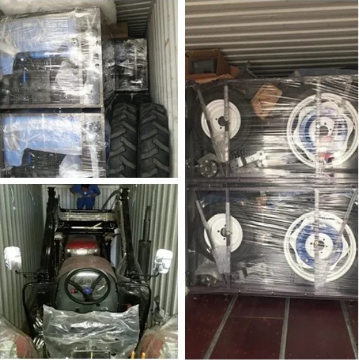 Foton Lovol 80hp 4x4 4wd Garden Farm Compact Mini Tractor With Front ...