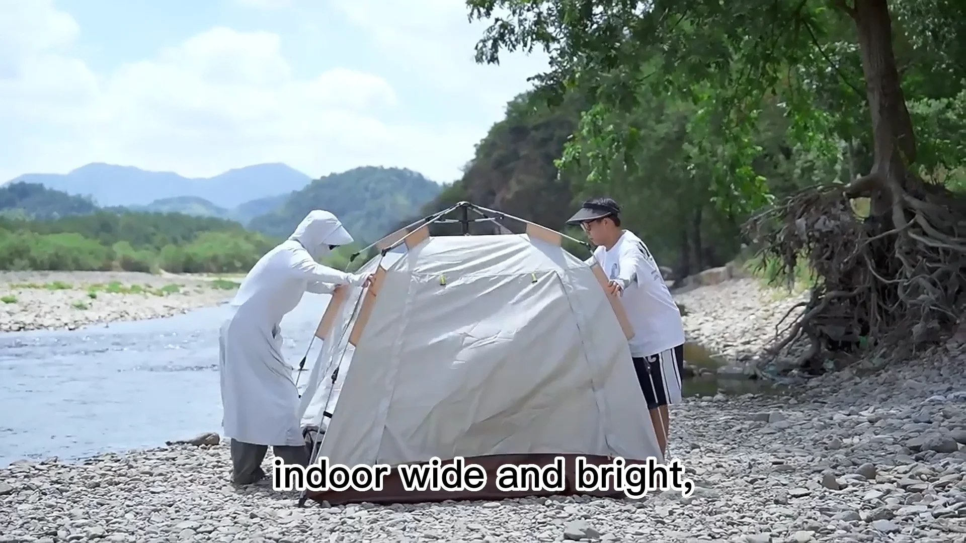 Glamping Waterproof Camping Tent Quick Setup Dome Family Tents For glamping-waterproof-camping-tent-quick-setup-dome-family-tents-for