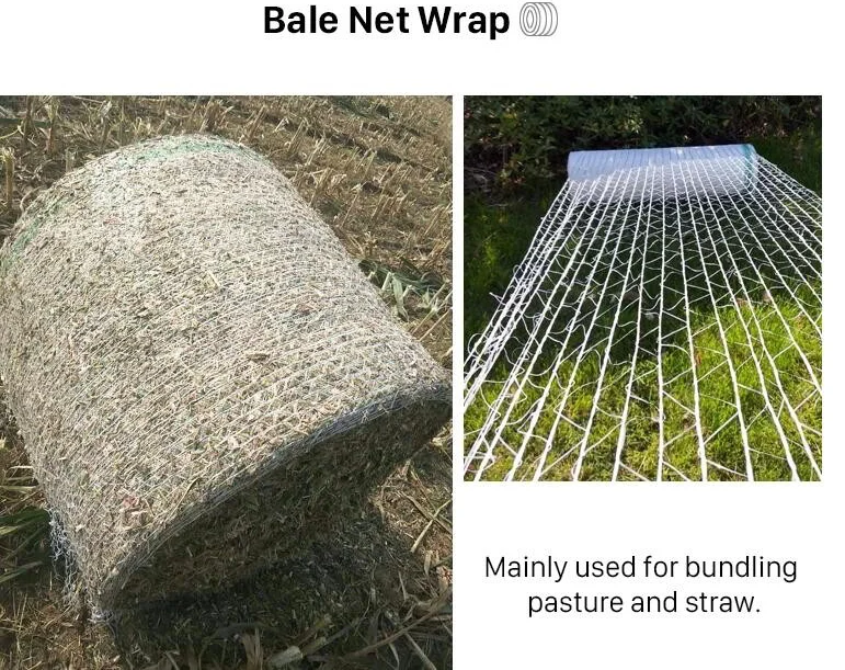 High Quality Agricultural Hay Wrap Bale Net Wrap Film Net Mini Bale Net ...