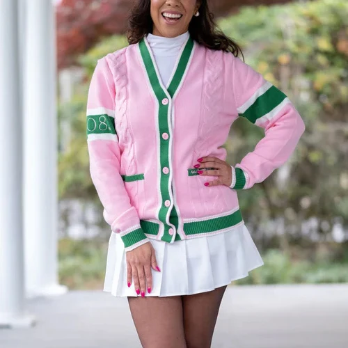 Wholesale Custom Logo Long Sleeve Embroidered Patch Sorority Uniform ...