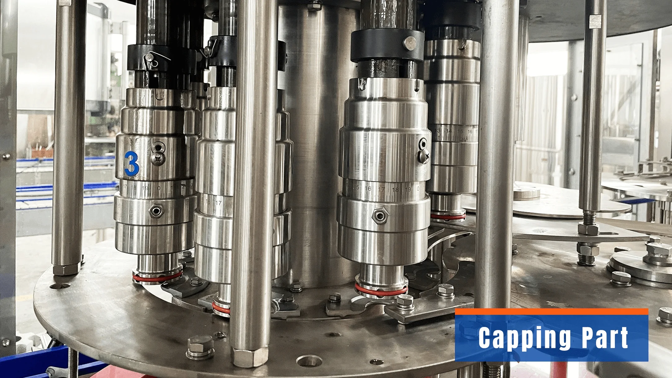 Automatic Pure Water Bottle Capping Packing Bottling Liquid Filling ...