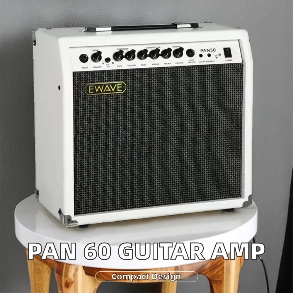 60W Guitar Amplifier with Premium Speaker - Quality Sound