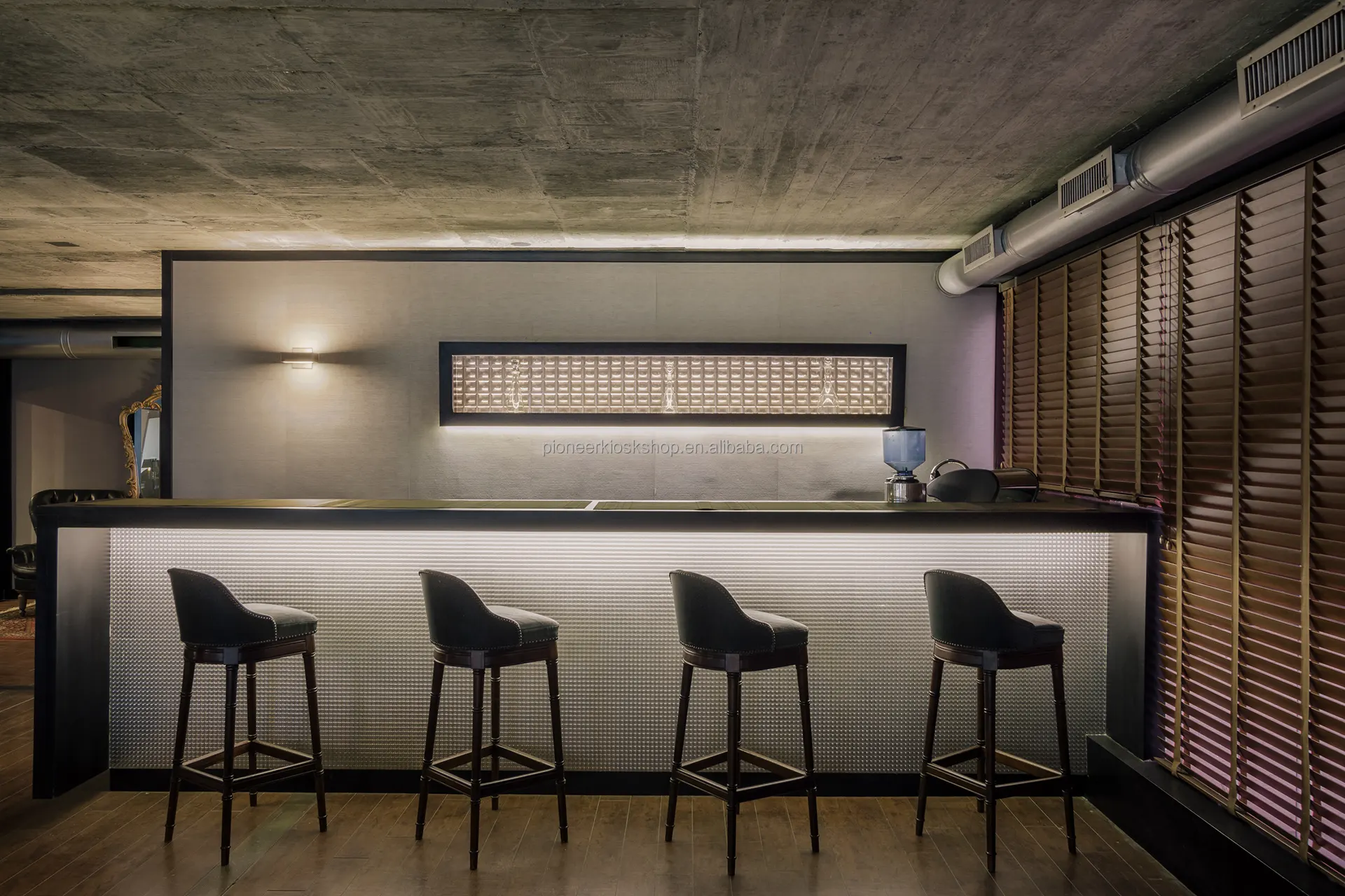 Hookah Bar Interior Design ShiSha Bar Counter Manufacturer Smoking ...