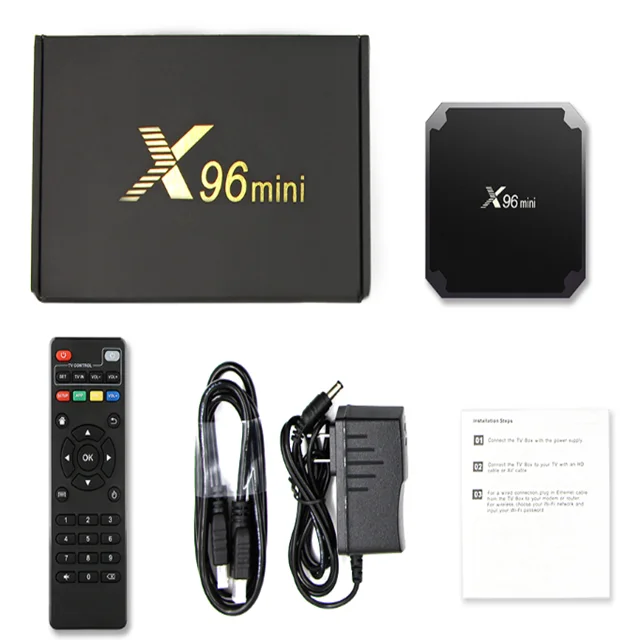Wholesale X96 Mini Android Smart Tv Box Amlogic S905w X96mini 2g 16g Internet Tv Set Top Box ...