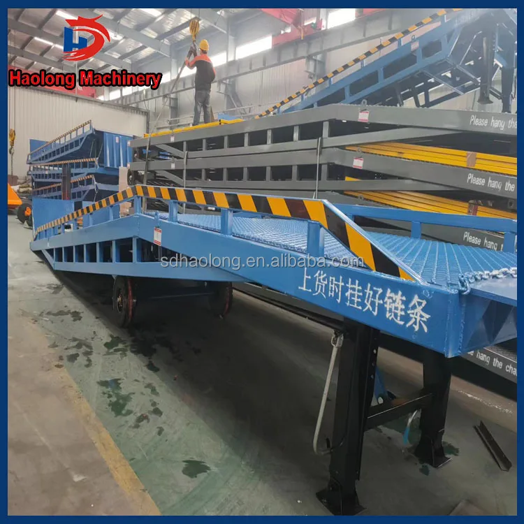 Truck Loading Ramp Forklift Ramp Warehouse Dock Yard Ramp Chinese ...