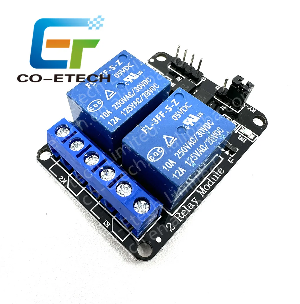 2 Channel Relay Module - Versatile Control Solutions