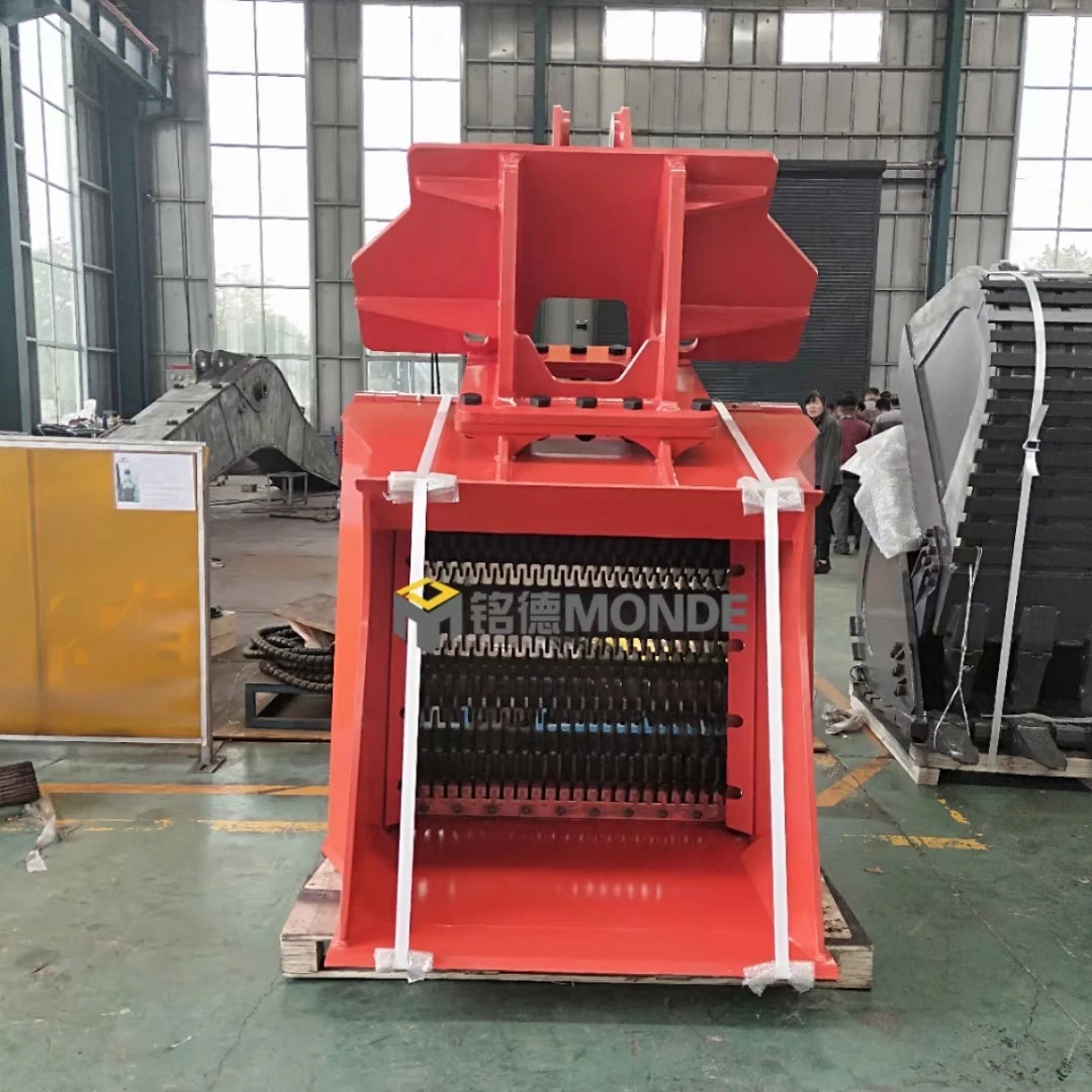 MONDE New Robi Excavator Screening Bucket Shredder Crusher
