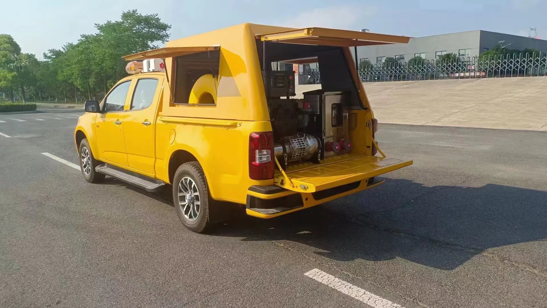 ISUZU Pickup Mini Fire Rescue Vehicles - Euro 6 Standards