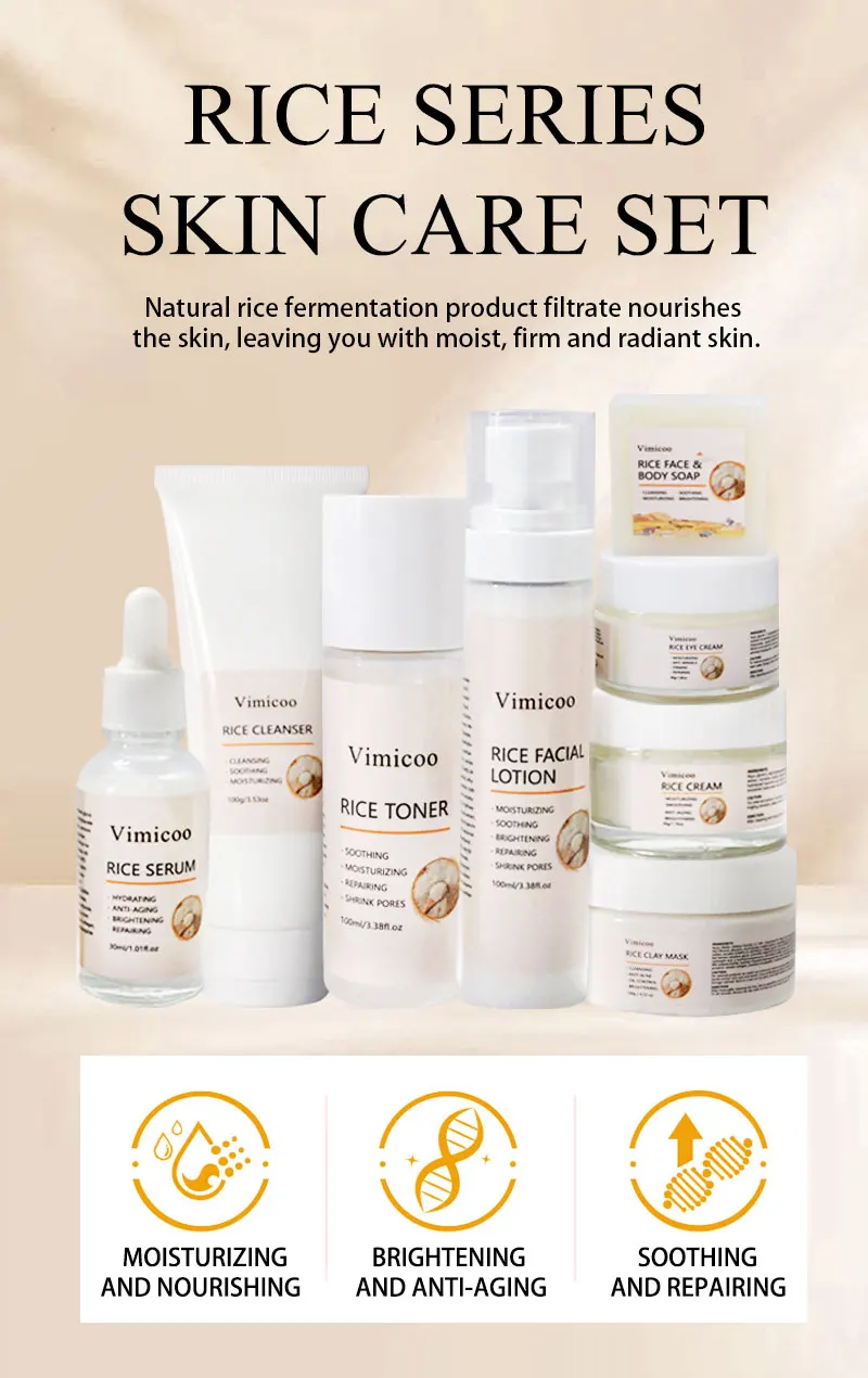 2024 New OEM ODM Korean Skin Care Products Organic Face Moisturizing ...