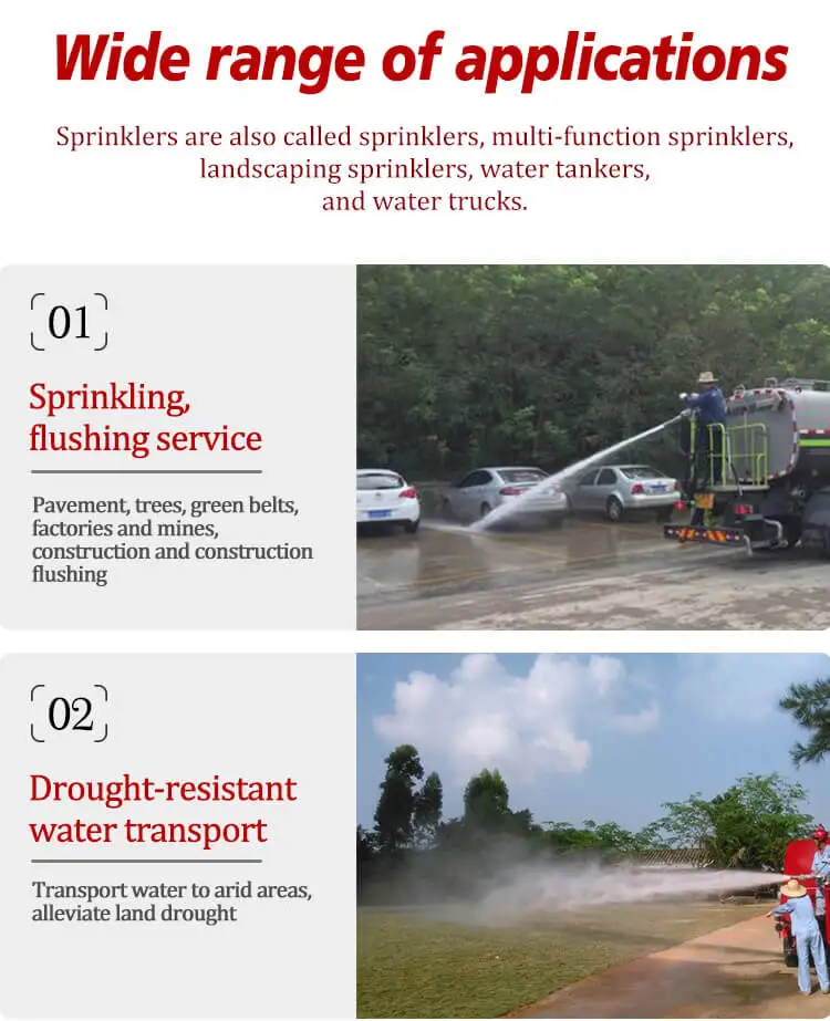 USED HOWO 5000 Gallon Water Tanker Trucks for Sale China Brand