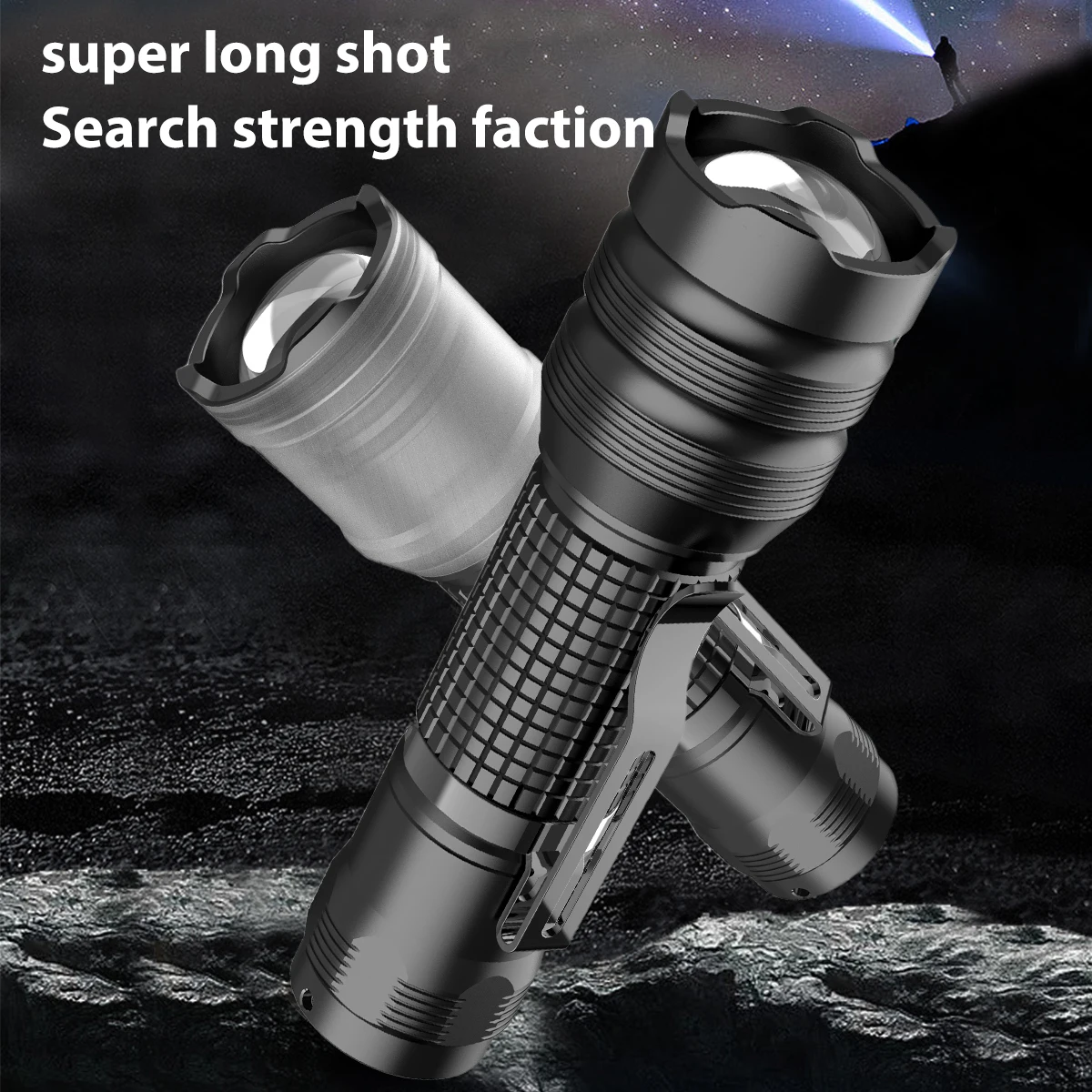 14500 AA White Laser Pocket Flash Light - High Quality