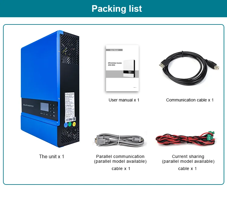 Sacolar Solar Off Grid Inverter All In One Solar Inverter And Battery ...