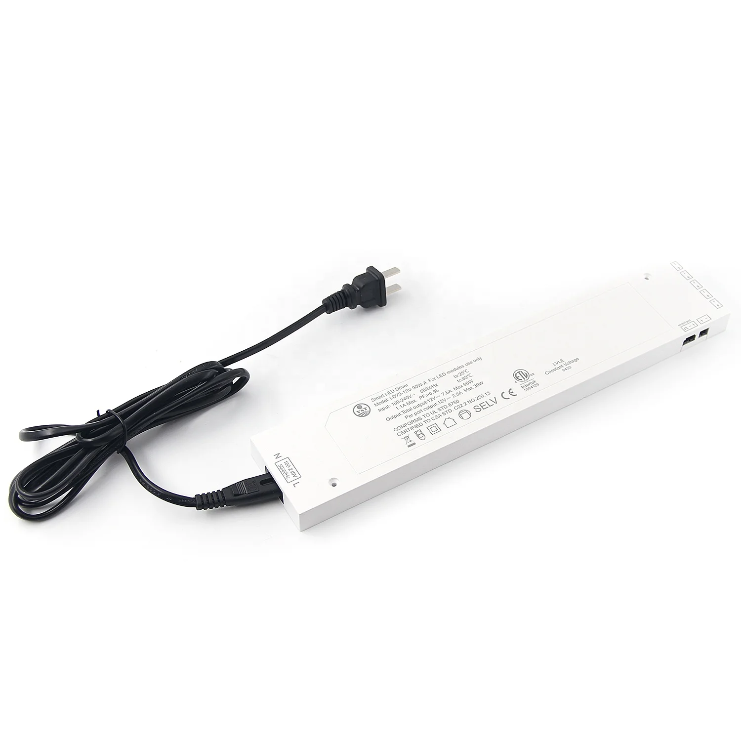 Furniture Display 12v 90w Super Slim Led Driver Led Adaptor Transformer ...