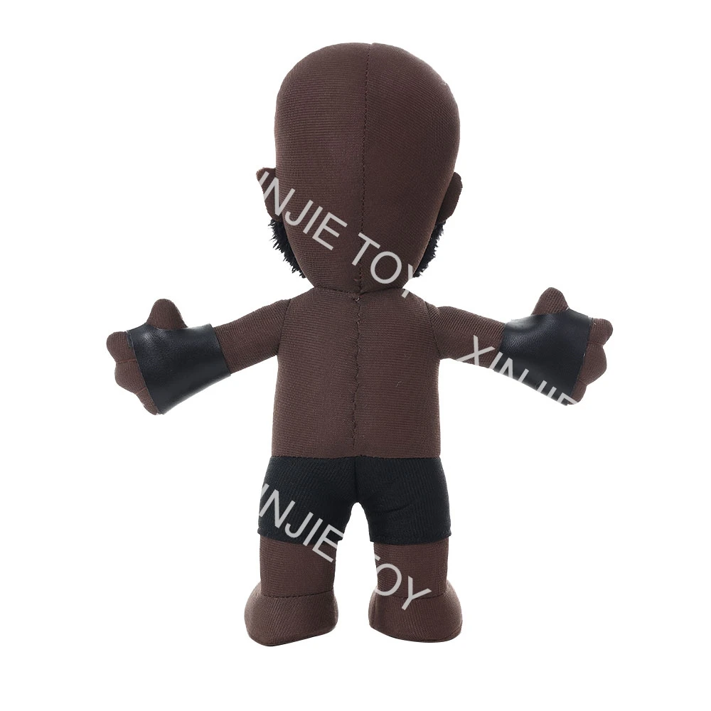 Custom 25cm Standing Boxing Black Man Doll Toy With Boxing Pants ...