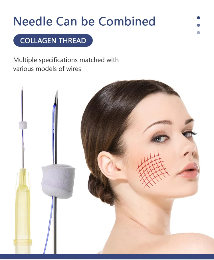 Cheap Surgical Suture Fine Thread Lift Needles,Face Lifting Thread Pdo ...