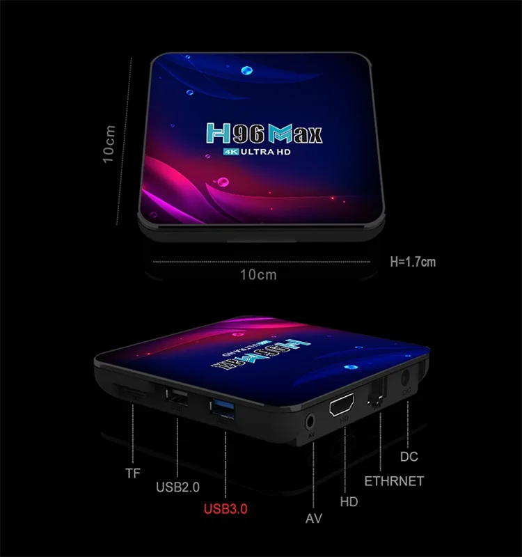 H96 Max X3 V11 H6 8k 6k 4k Ultra Hd 2gb 4gb 8g Ram 16gb 32gb 64gb Smart ...