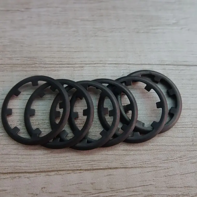 Custom Size TT Bearing Clip Ring Washer Star Toothed Lock Washer DIN CN ...