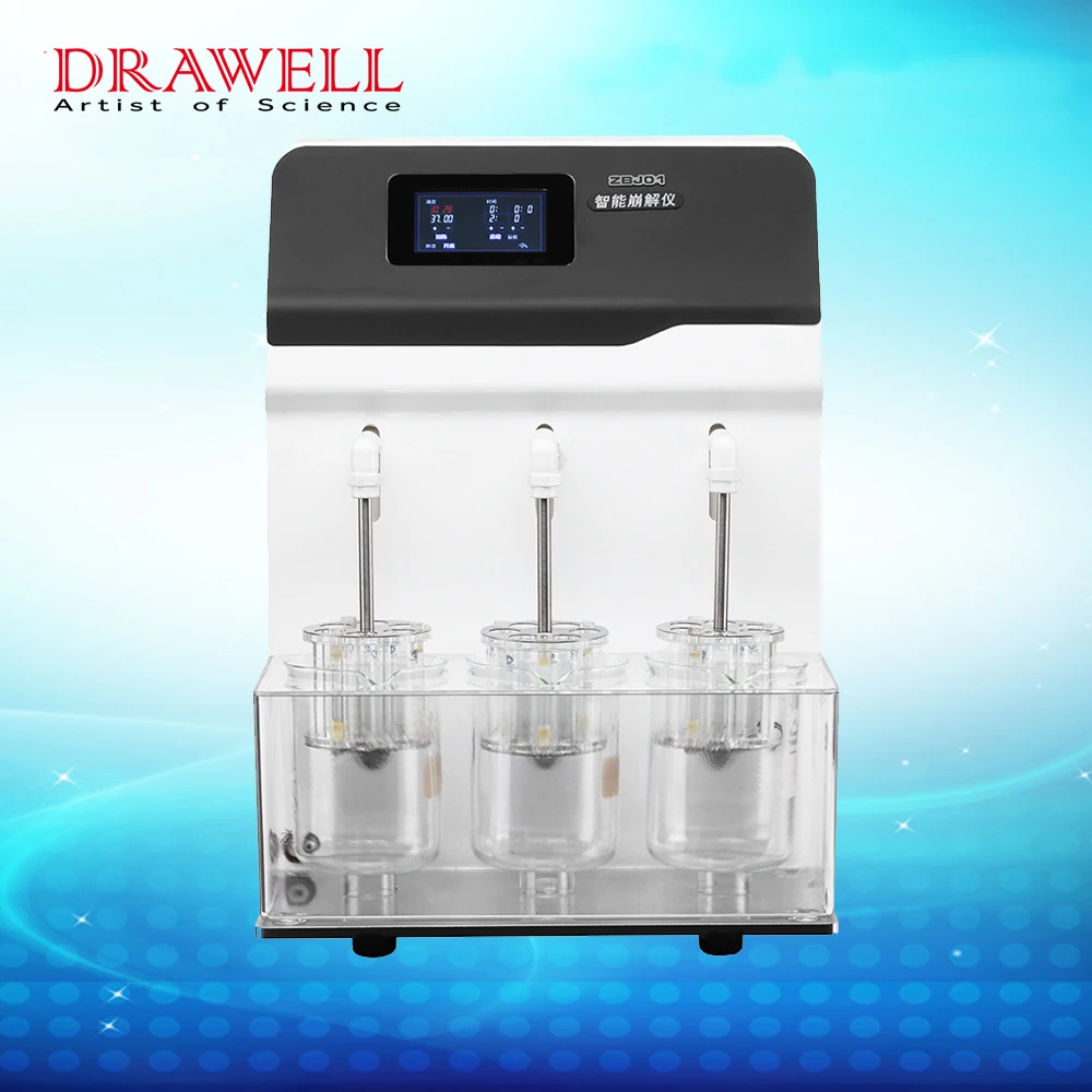 DW-ZBJ01 Laboratory Disintegration Tester - 3 Cup Tablet Disintegrator ...