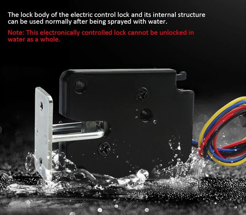 Waterproof Mini Solenoid Lock - 300,000+ Cycles Durability