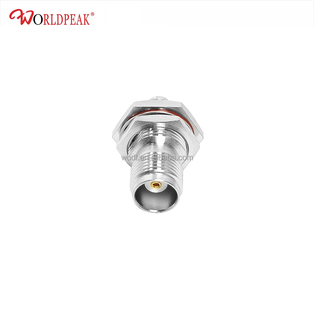 Rf Connector Adaptor Dual Female Tnc Bulkhead To Sma Cable Coaxial ...