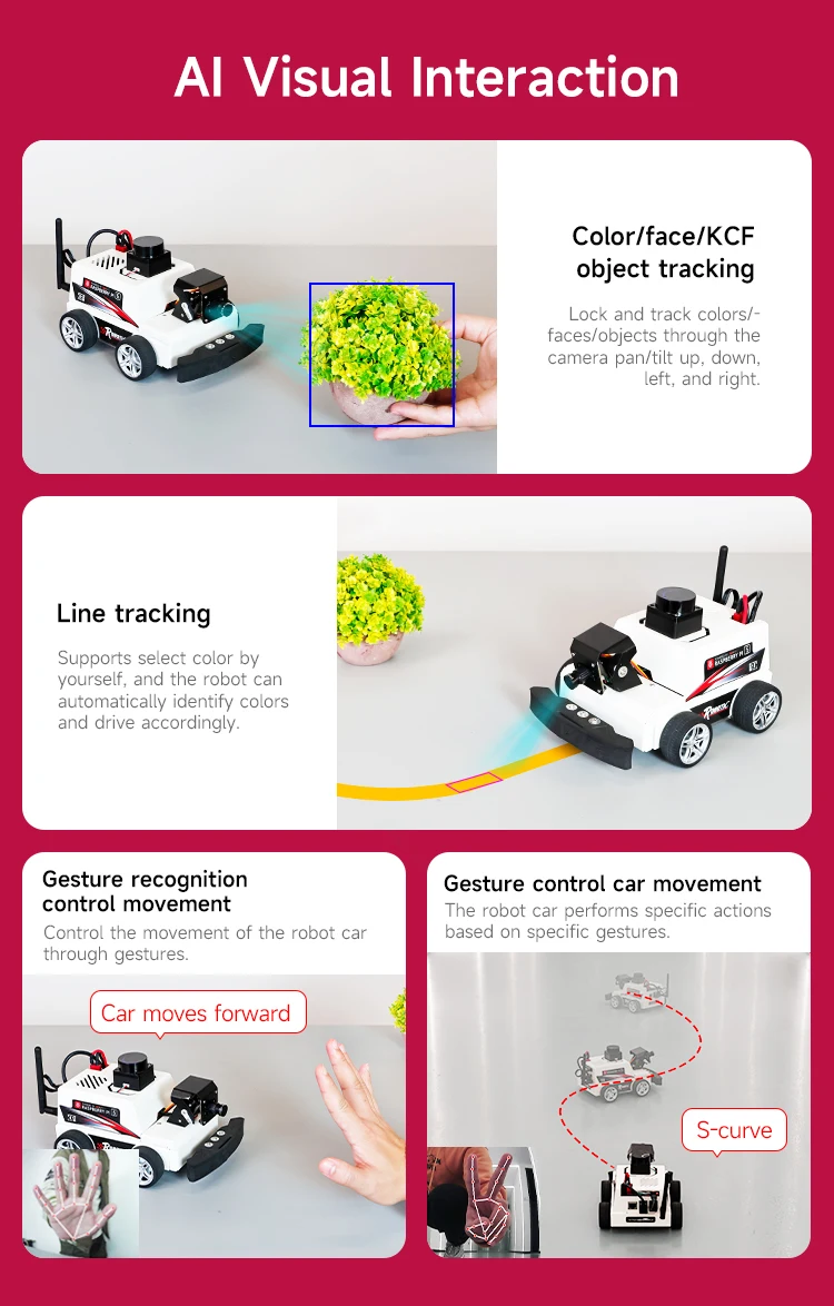 MicroROS-Pi5 ROS2 robot with ESP32-Micro ROS robot expansion board 310 encoder motor lidar ...