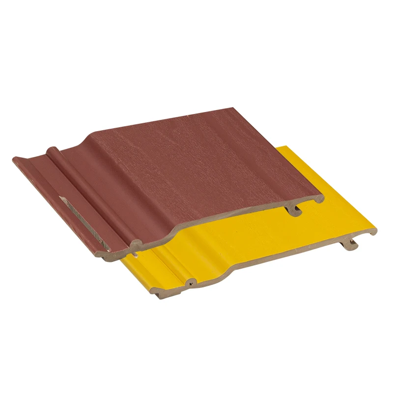 Outdoor Wall Panel Wpc Outer Wall Is Covered With Wood-plastic ...