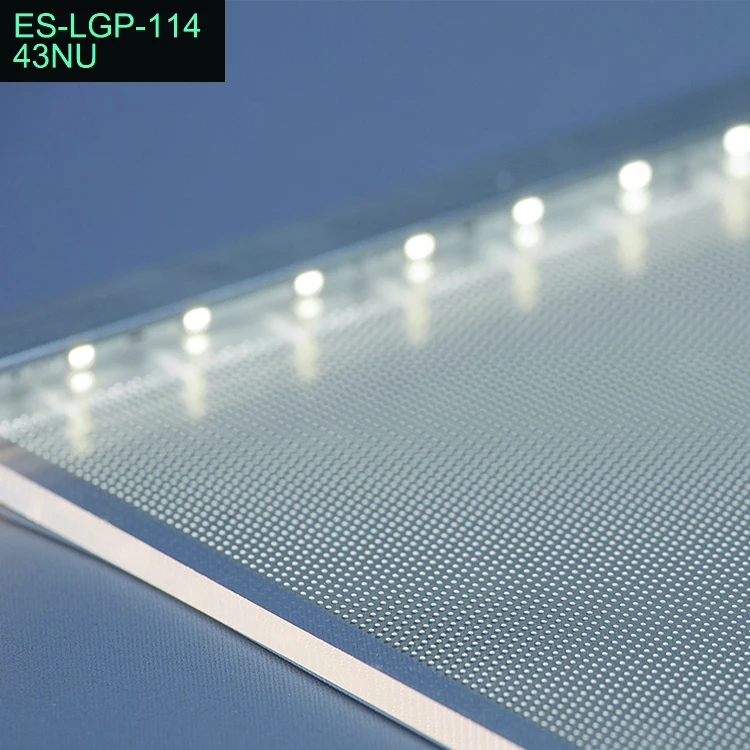 TV LGP Acrylic Plate LED Light Diffuser Sheet for Samsung 43NU 43RU