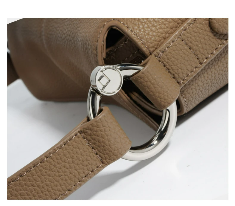 New Lychee Grain Cowhide Women's Crossbody Bag - Fashionable Genuine ...