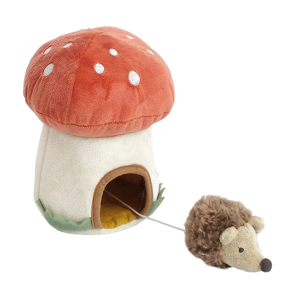 Toadstool House with Mouse Toddlers Brain Stimulating Stuffed Premium ...