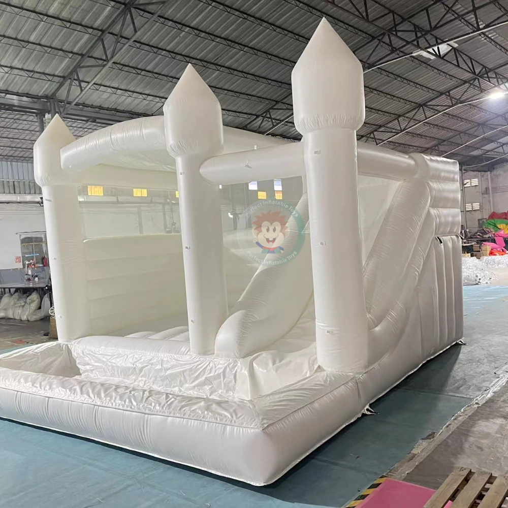 Wholesale Brincolin Inflable Blancos Adults Jumping Castle Wedding ...