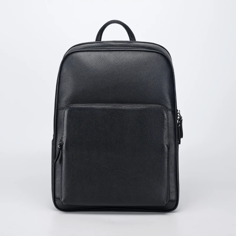 Genuine leather back bag for men travel backpack wholesales custom logo ...