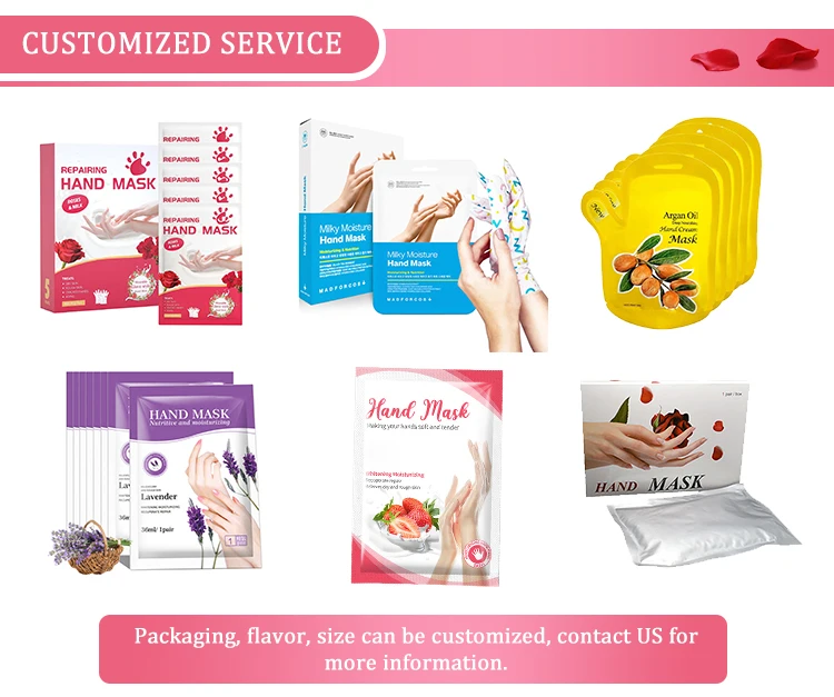 Wholesale Oem Korea Hand Hydrating Mask Cream Jelly Mango Keratin ...