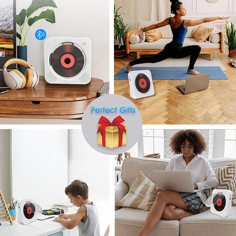 High Quality Remote Portable Radio Discman MP3 Home CD Players Karaoke ...