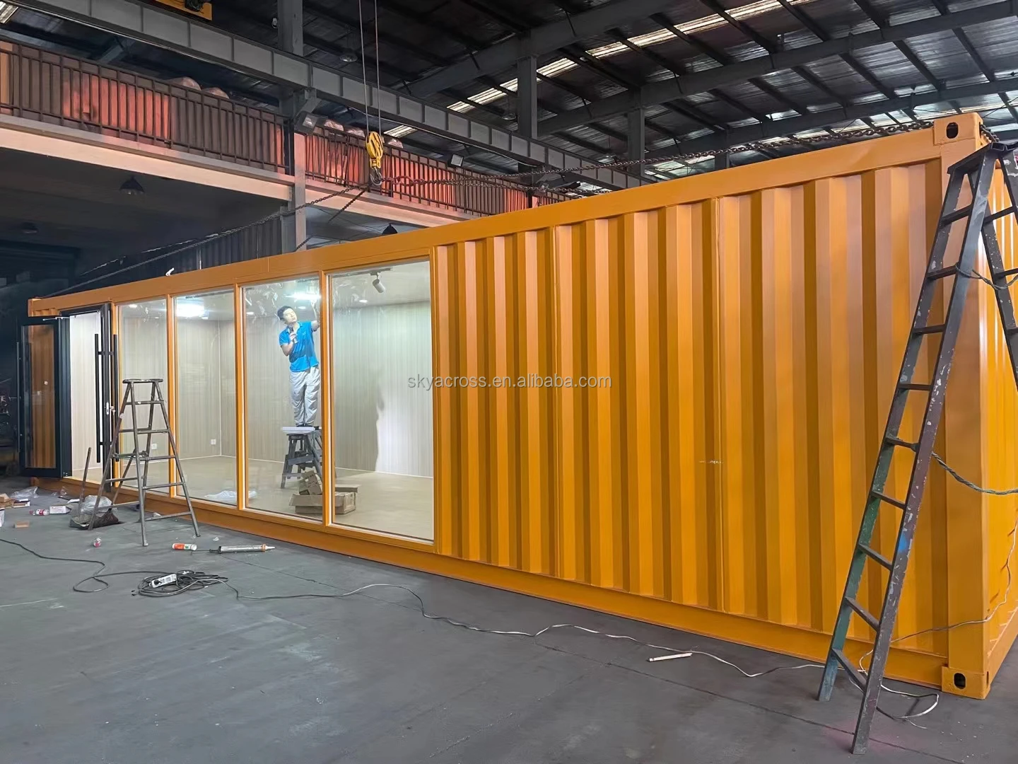 Cheap Price Prefabricated Mobile Office Living Container Home Office ...