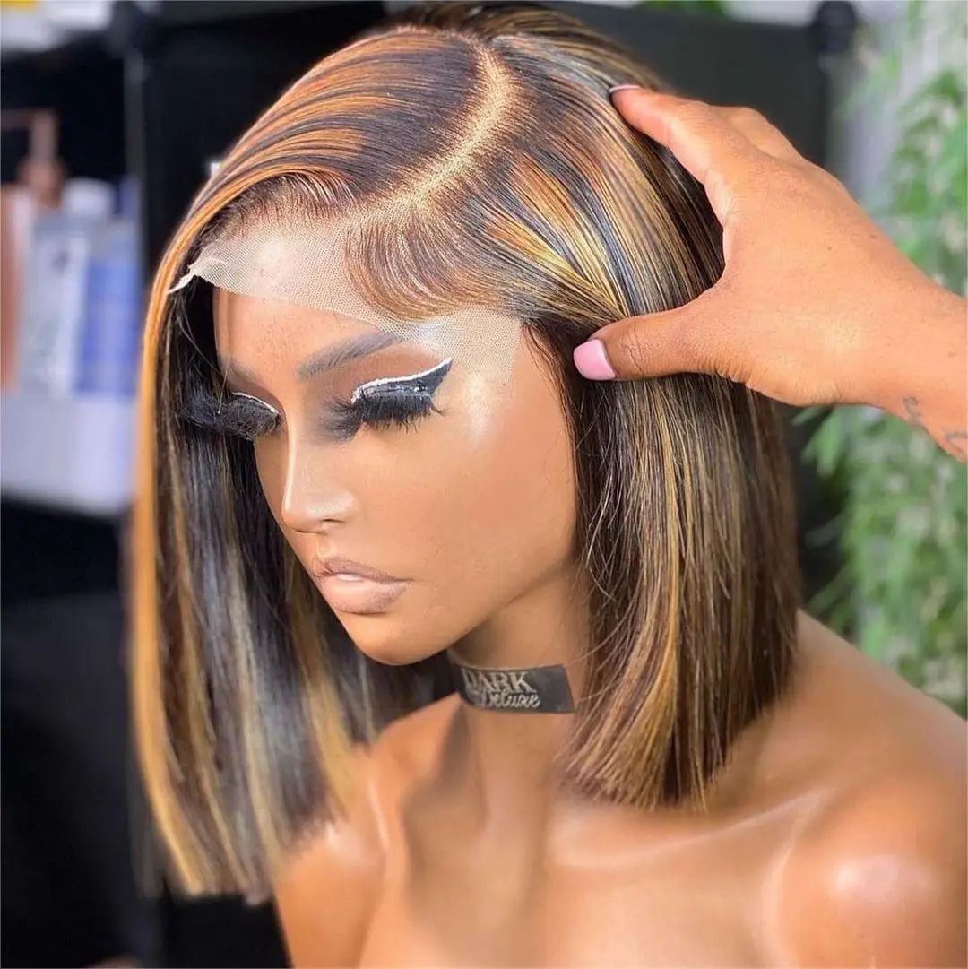 Double Drawn Vietnamese Human Hair Wigs 250 Density Hd Lace Frontal ...