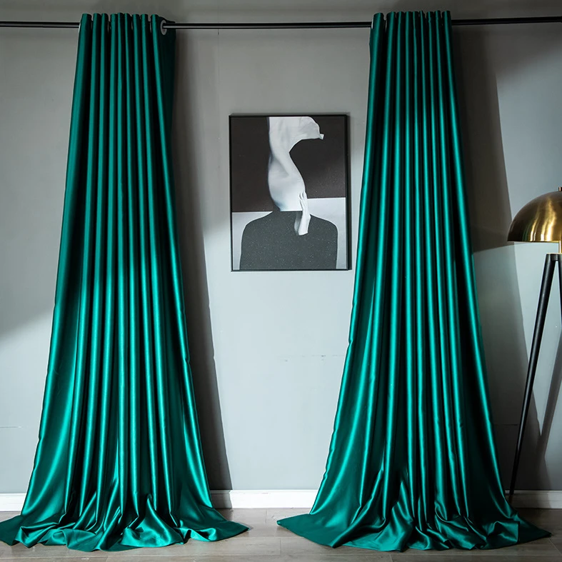 High Quality New Design Drape Window Curtain Fabric European Curtains ...