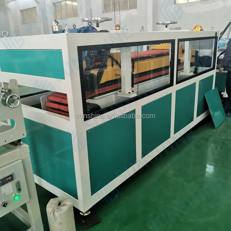 PVC WPC Louver Wall Panel Machine - Efficient Extrusion