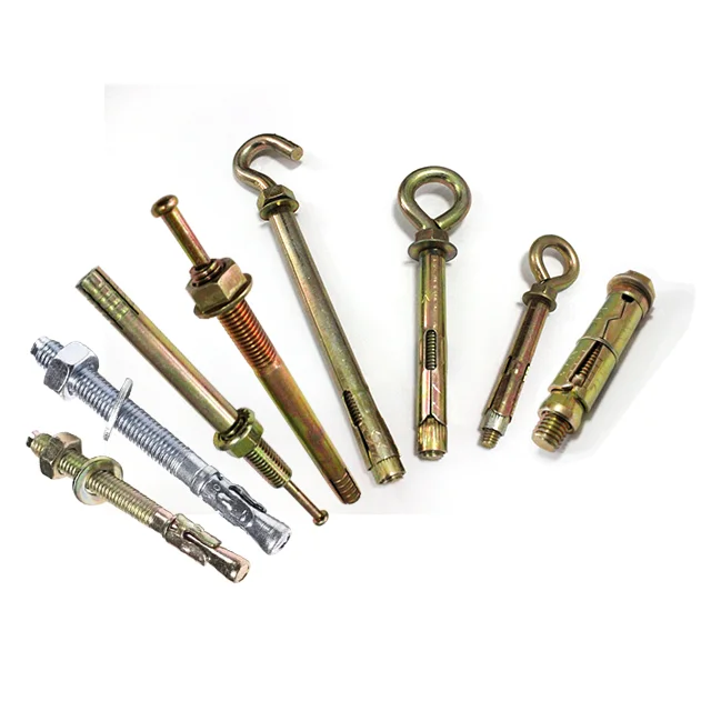 M6-m16 Zinc Plated 3pcs 4pcs Fix Bolt With Hook Cheap Price - Buy 4pcs ...