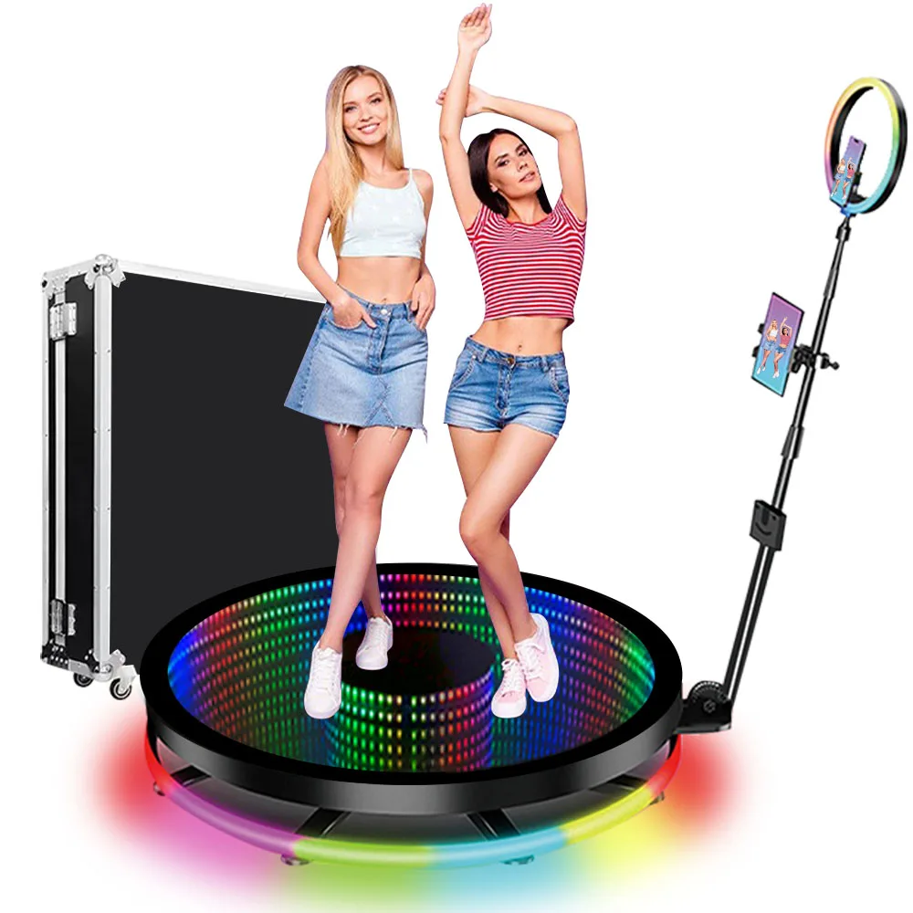 US Warehouse Adjustable 360 Photo Booth Photobooth 360 Video Photo ...