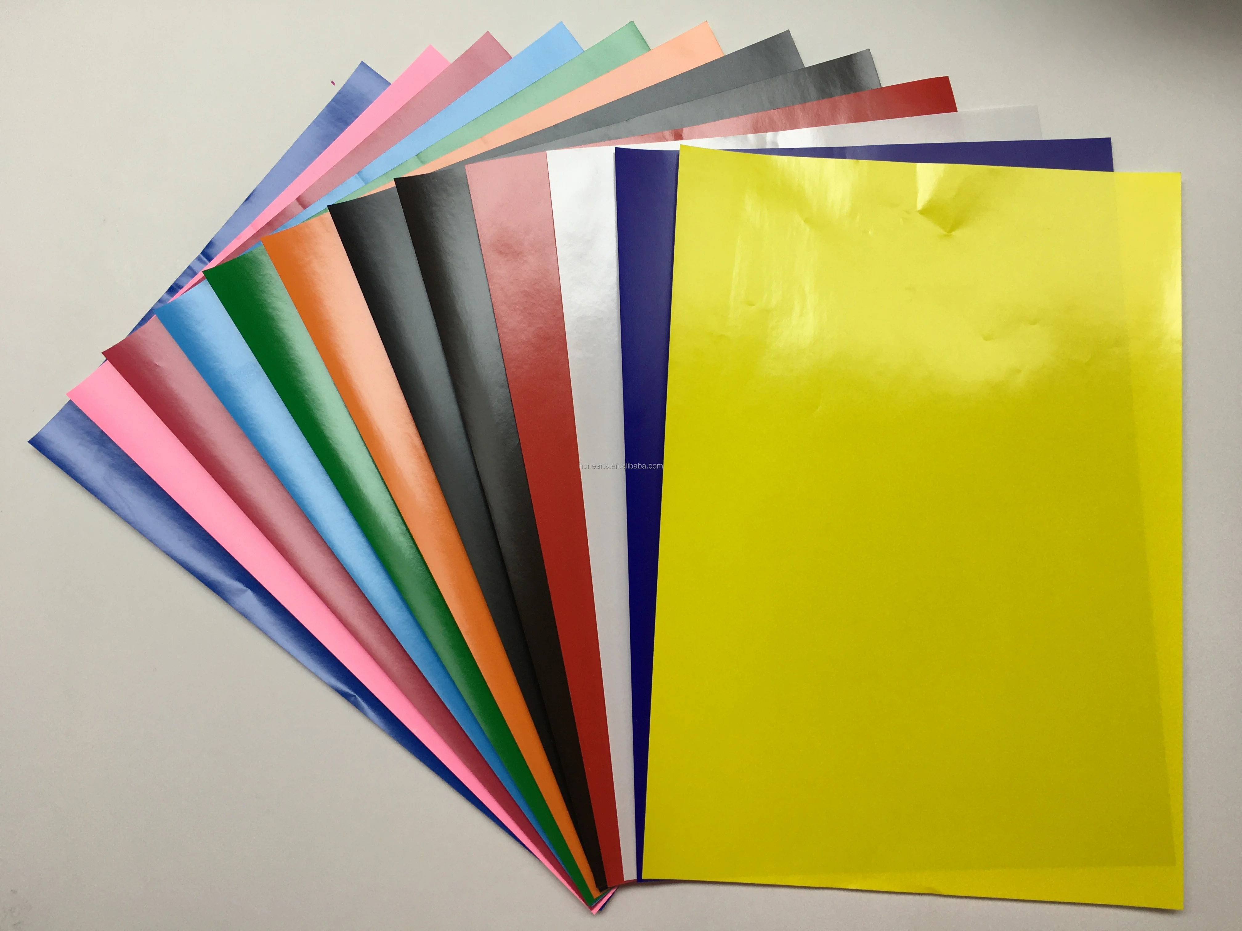 Kids Craft Glossy Paper A4 Size Luster Paper 80GSM Papel Lustre Colores ...