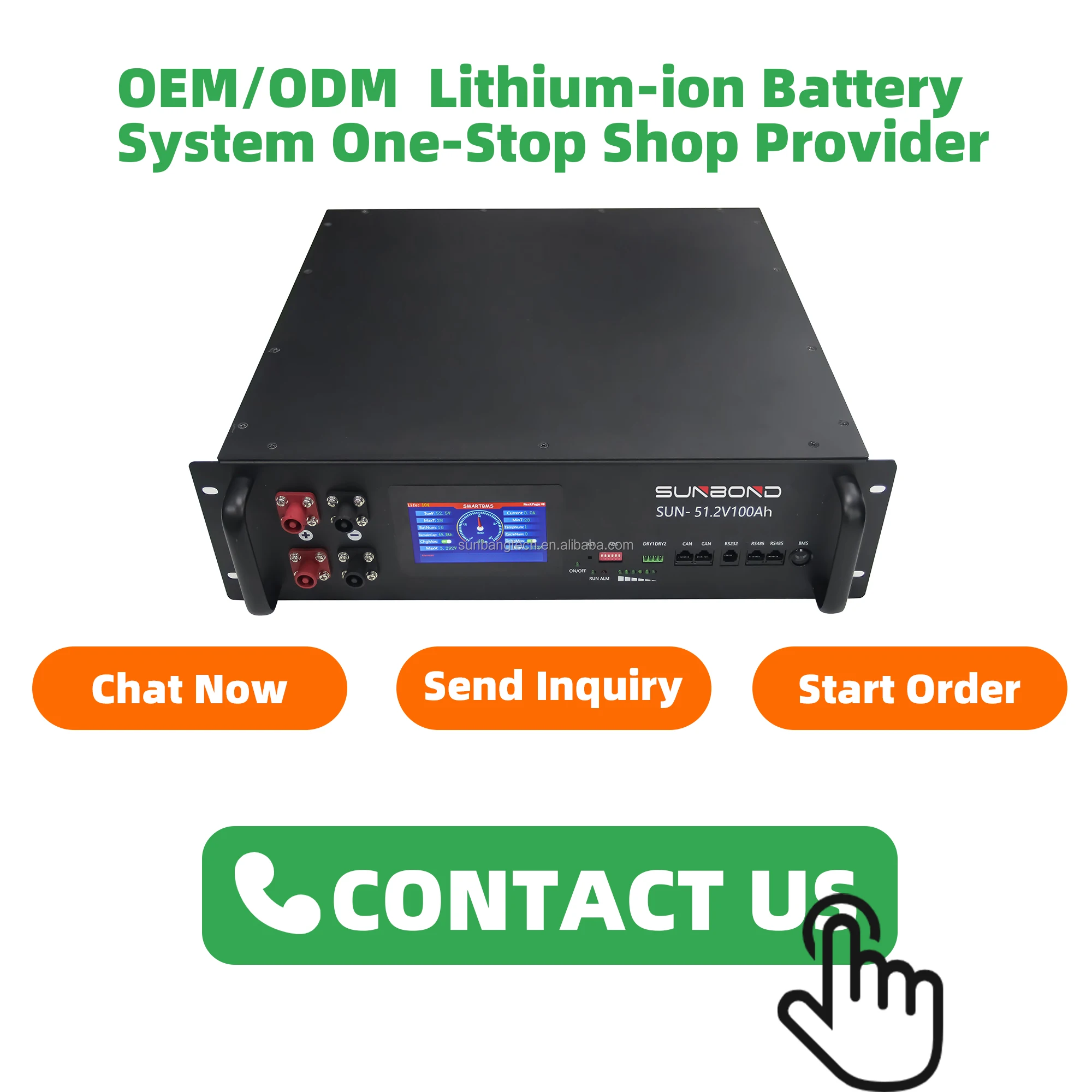 SUNBOND 48V 100ah Lifepo4 Battery - Reliable Energy Storage