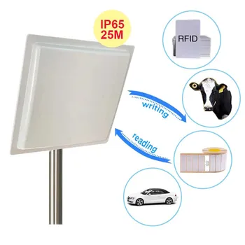 Long Range Ear Tag Integrated Rfid Reader 860~960mhz 12dbi 25m ...